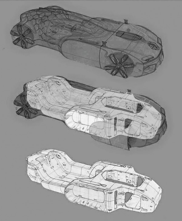 Concept Coupé Corbusier par Renault - Blog Esprit Design