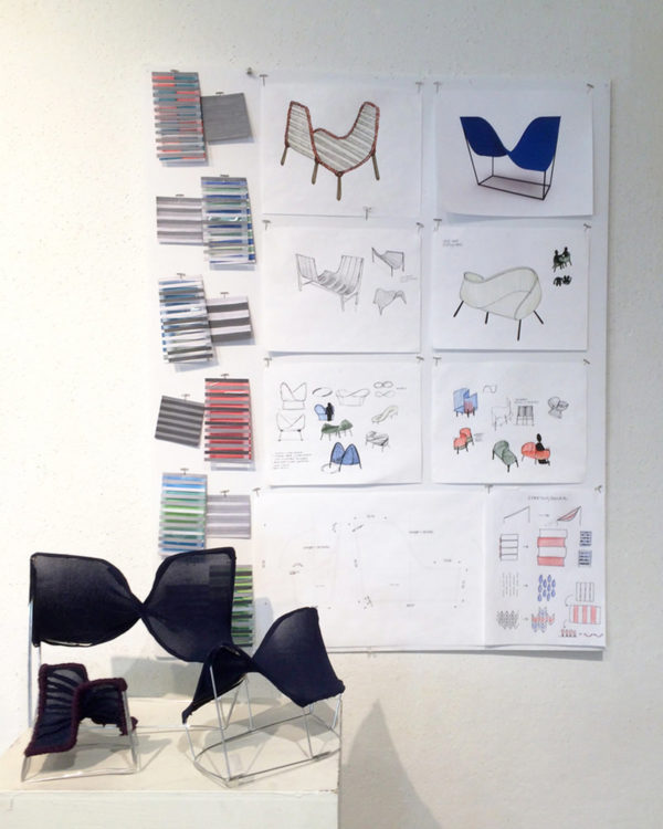 Fauteuil Stretch Lounge de Michelle Dunbar - Blog Esprit Design