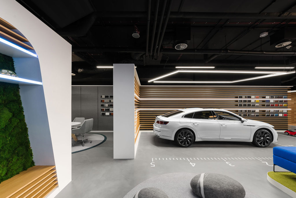 Le studio Mode:lina signe la Volkswagen Home à Varsovie - Blog Esprit ...