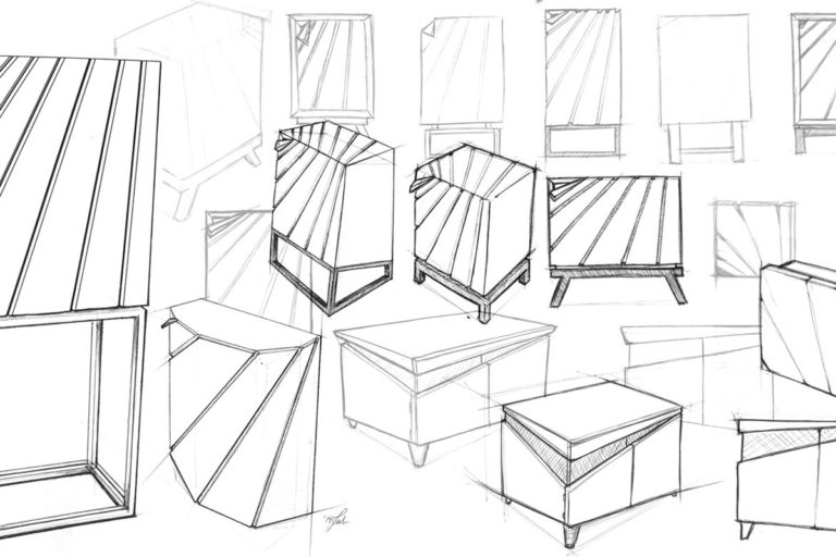 Peel, la collection de mobilier signée Leah Amick - Blog Esprit Design