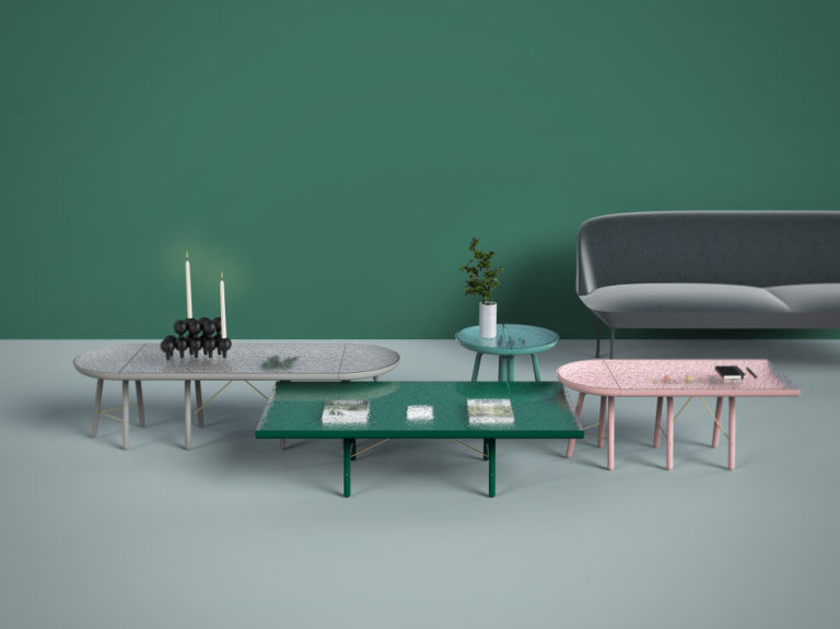 ECTO famille de table basse vitrine par Piks Design - Blog Esprit Design