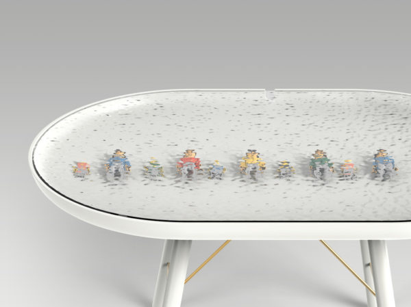 ECTO famille de table basse vitrine par Piks Design - Blog Esprit Design