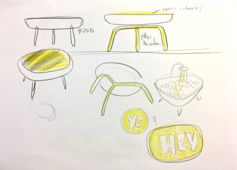 ECTO famille de table basse vitrine par Piks Design - Blog Esprit Design