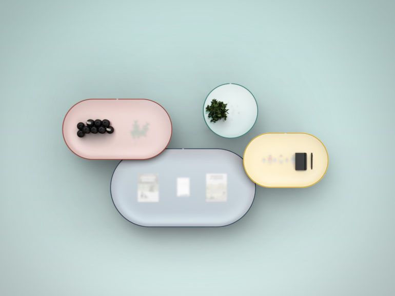 ECTO famille de table basse vitrine par Piks Design - Blog Esprit Design