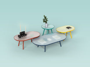ECTO famille de table basse vitrine par Piks Design - Blog Esprit Design